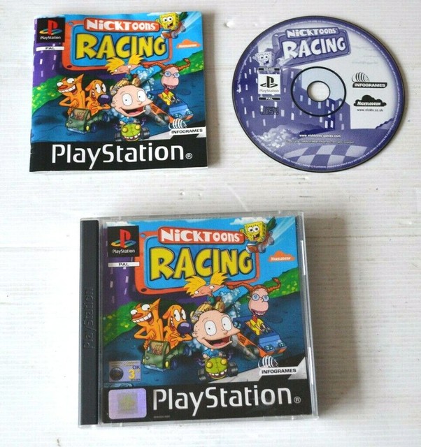 66312 Nicktoons Racing - Sony Ps1 PlayStation 1 (2001) SLES 03153 for ...