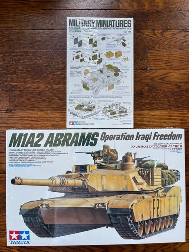 1/35 Tamiya M1A2 Abrams Operation Iraqi Freedom SEALED + Free US Army Accessory | eBay