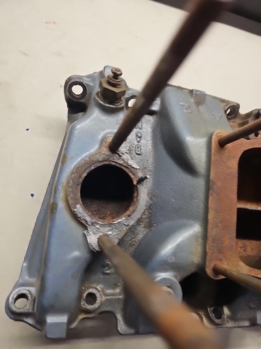 Mercruiser Chevy Yamaha GM 4.3 V6 Stern Drive Intake Manifold 4Barrel ...