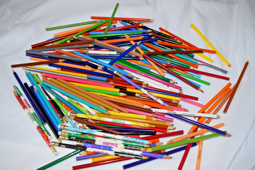 LOT 176 Colored Pencils Crayola Erasable Rose Art Drawing Coloring Kids ...