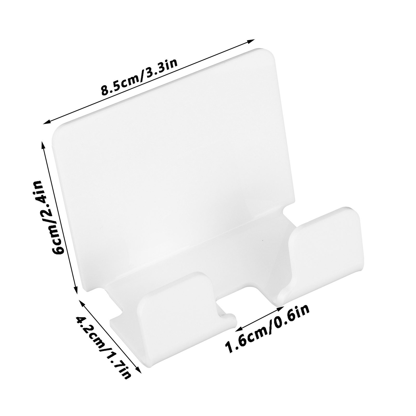 Smart Phone Charging Base Wall‑Mounted Self‑Adhesive Phone Holder Rack ...