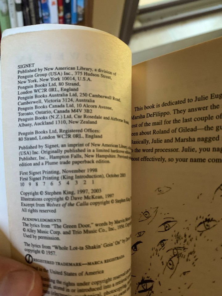 Stephen King The Dark Tower 4 Wizard & Glass 1st Printing 2003 with ...