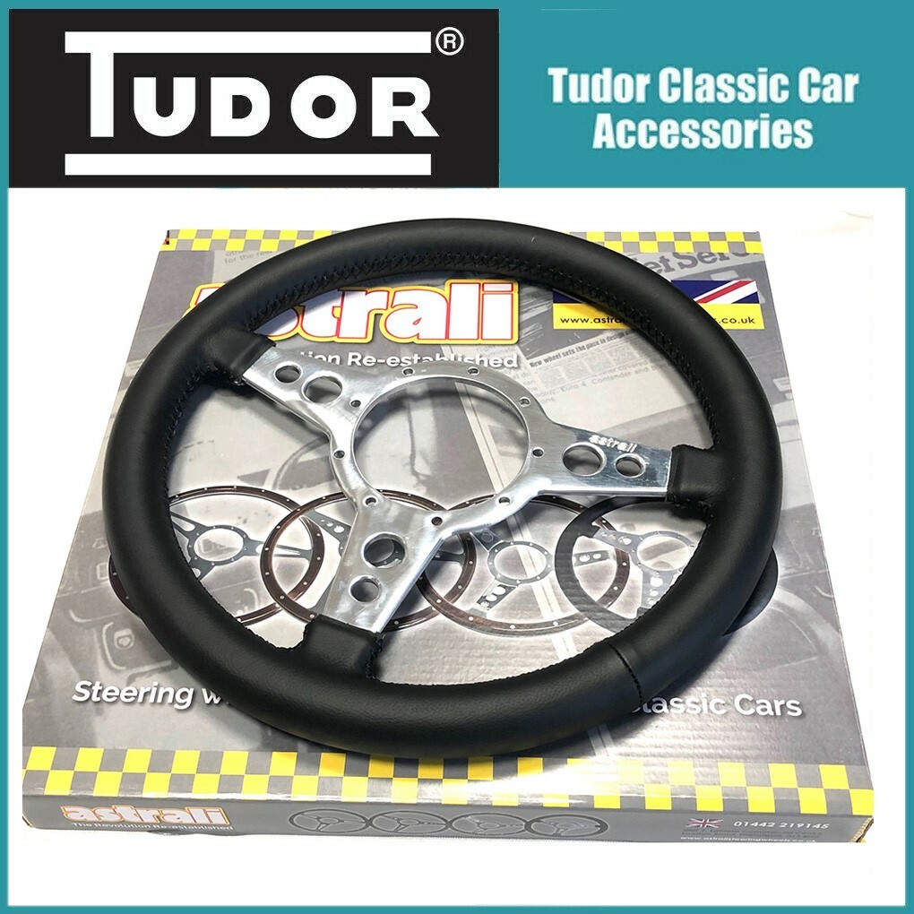 Astrali 14" Steering wheel & Boss Fitts Triumph TR4 TR5 TR6 GT6 Vitesse ...