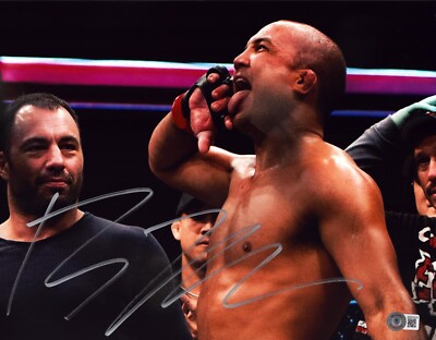 BJ Penn Signed UFC 11x14 Photo BAS COA Joe Rogan Picture Auto'd 41 46 ...
