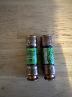 Bussmann ‎FRN-R-15 Fusetron Time Delay Cartridge Fuse - Green | eBay
