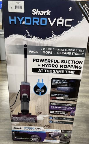 Shark Hydro Vac 3 in 1 Multi Surface Cleaning System Vacuums & Mops ...