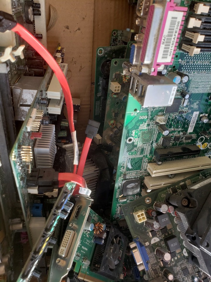 30 lbs + Computer Motherboards and pci card for Scrap Gold Recovery ...