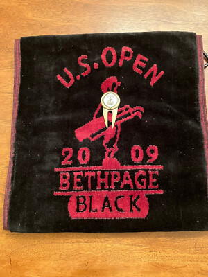 US Open USGA Ball Mark Repair Tool, Ball Marker & Towel 2009 US Open ...