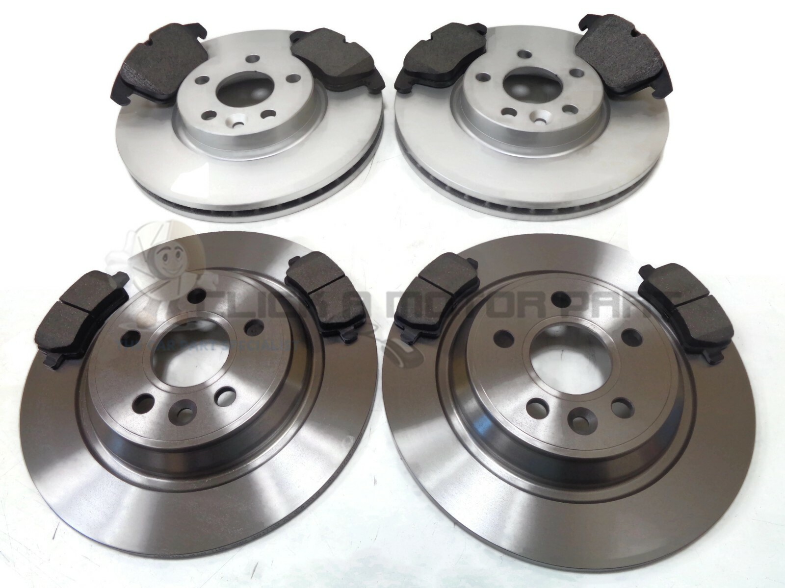 VOLVO V60 2010-2015 FRONT & REAR BRAKE DISCS AND PADS SET NEW (READ ...