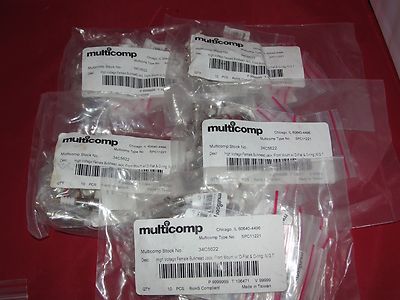 Multicomp SPC Type SPC11221 High Voltage Female Bulkhead Jack W D-Flat ...