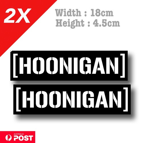 Hoonigan Logo banner JDM Ken Block 43 Logo Sticker | eBay Australia