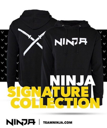New! Official Team Ninja Black The Blade Hoodie Fortnite #TeamNinja ...