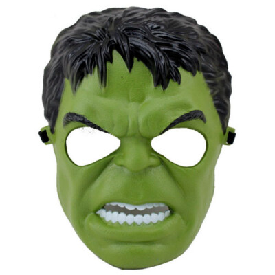 Incredible Hulk Green Giant Man Mask Halloween Cosplay Costume ...