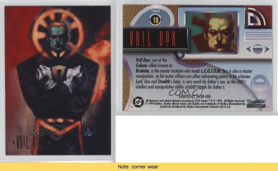 1994 SkyBox Master Series DC Comics Vril Dox #19 READ 2a1 | eBay