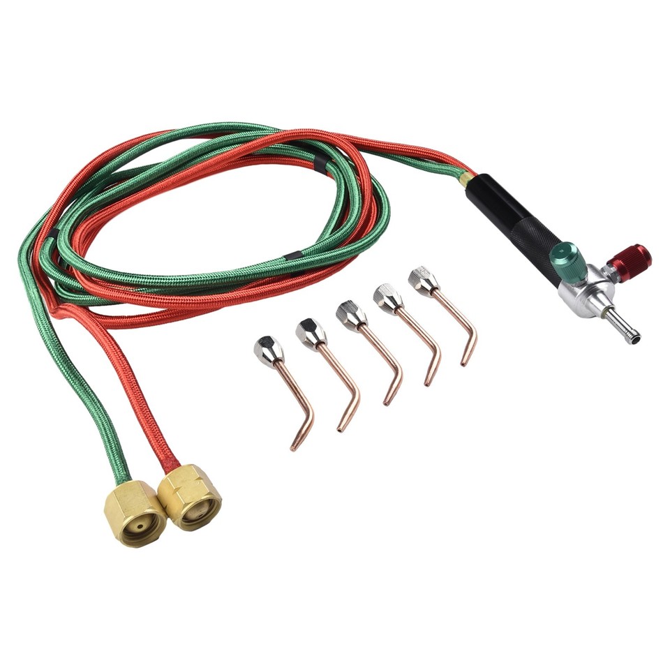 Mini Gas Welding Cutting Oxy Oxygen Acetylene Torch Kit Welder Tool & 5 ...