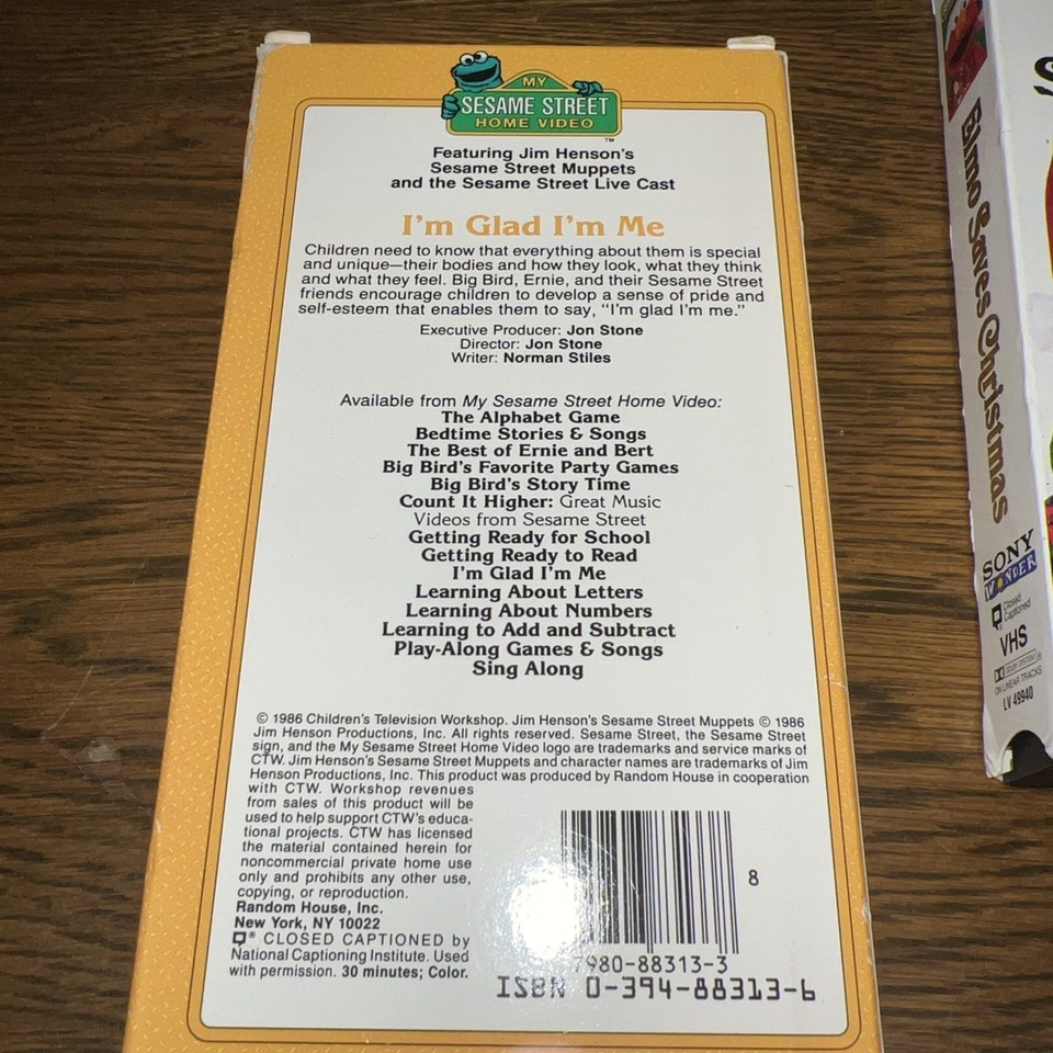 Sesame Street VHS Lot | eBay