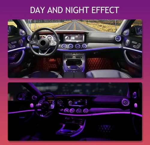 8PCS Ambient Light For Mercedes Benz E-Class W213 E300 E63S 2017+ AC ...