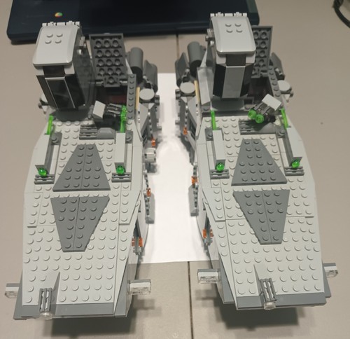 LEGO Star Wars First Order Transporter (75103) X2 No Box, Minifigures ...