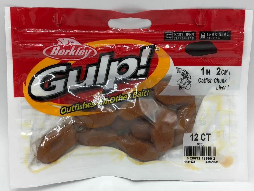 Berkley Gulp Catfish Bait Berkley Gulp! Saltwater Pogy Soft Bait, New