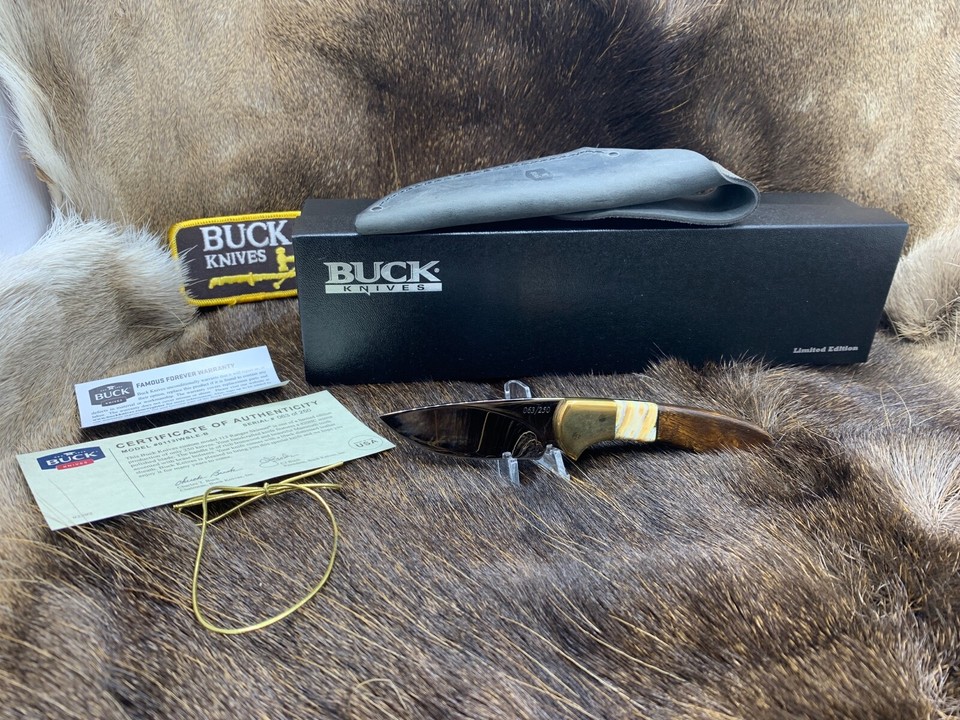 Buck LE 113 Ranger Skinner Knife Limited Edition & Ironwood Handle ...