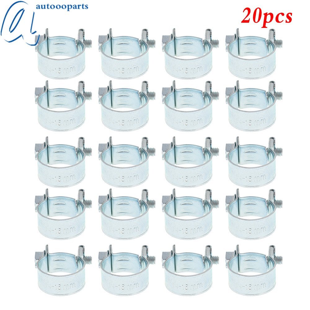 NEW 20PCS 3/8"FUEL INJECTION HOSE CLAMP / AUTO Fuel Clamps USA | eBay