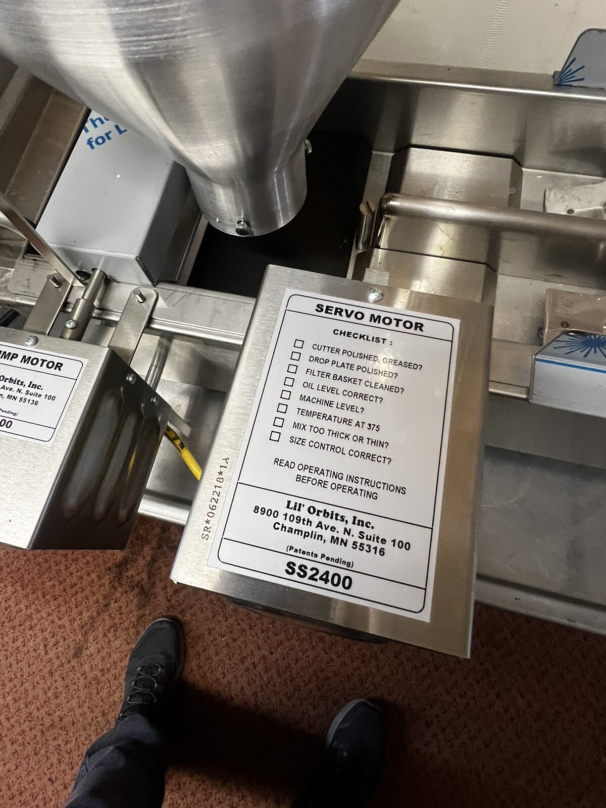 Lil Orbits Ss2400 Automatic donut machine BRAND NEW! | eBay