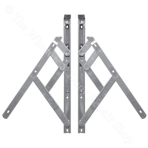 DGS Window Hinge Friction Stay Replacement Pair for UPVC PVC Double ...