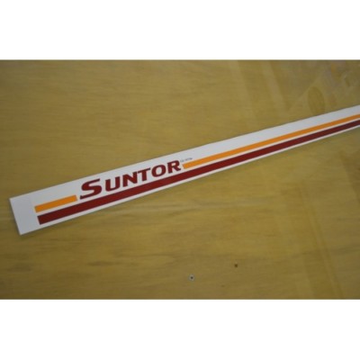 SWIFT Suntor Motorhome Bonnet Stripe Sticker Decal Graphic - SINGLE | eBay