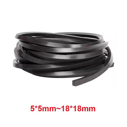 Solid Fluorine Rubber Square Strip Sealing Strip Acid Alkali Resistant ...