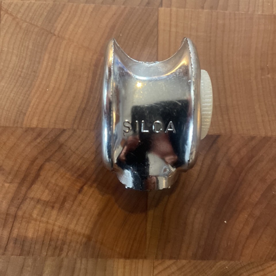 New-Old-Stock SILCA Frame-Fit Pump Head • Chrome Finish • Italy. (NJ ...