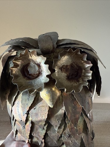 Vtg MCM Brutalist Owl Sculpture Metal Large READ MORE | eBay