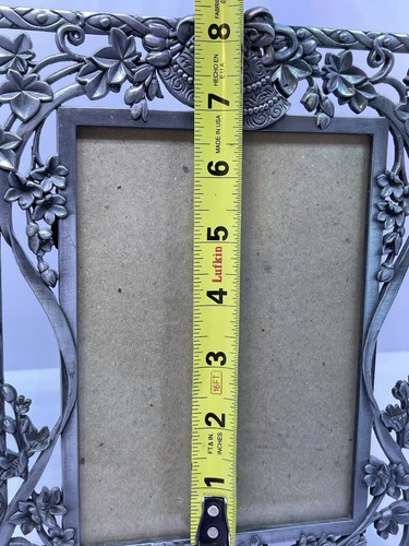 Wilton Roses Floral Picture Frame 5X7 Metal Sturdy Collectable | eBay