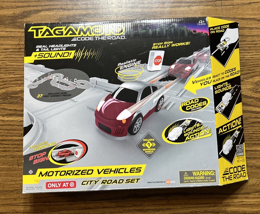 Tagamoto Code The Road City Set With 1 Motorized Car for sale online | eBay