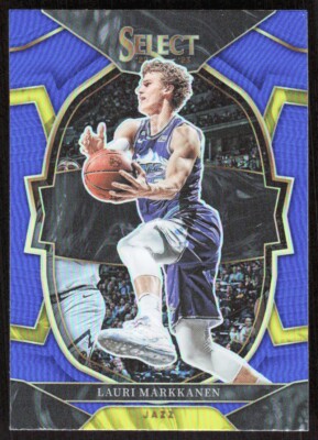 2022-23 9086B Panini Select Blue PRIZM Lauri Markkanen Utah Jazz #45 | eBay