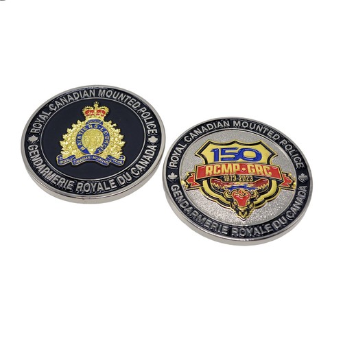 RCMP 150 Anniversary Police Challenge Coin Canada GRC Mounted Police ...