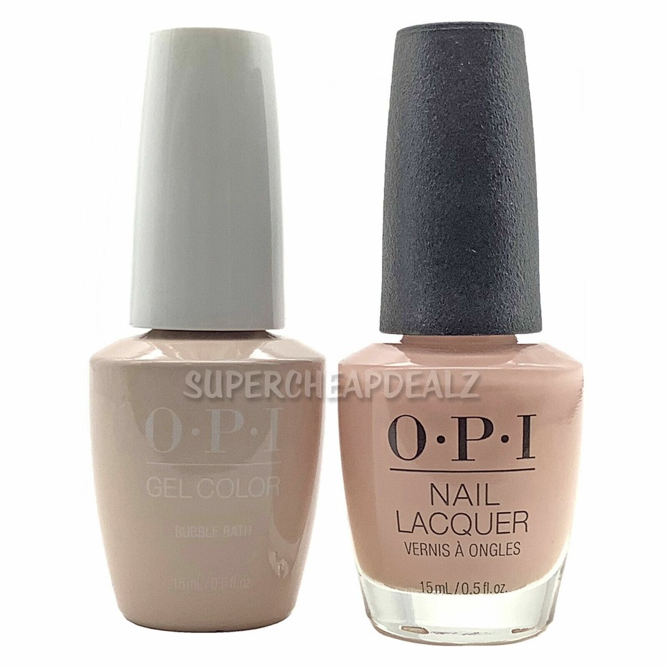 OPI ICONIC Matching DUO Set GelColor & Nail Lacquer Polish 0.5 oz ...