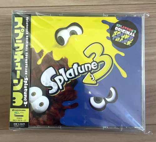 Splatoon 3 Original Soundtrack CD 4 Discs Splatune Nintendo Switch Game ...