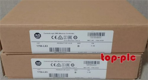 New Factory Sealed AB 1756-L63 / B ControlLogix 8MB Memory Controller ...