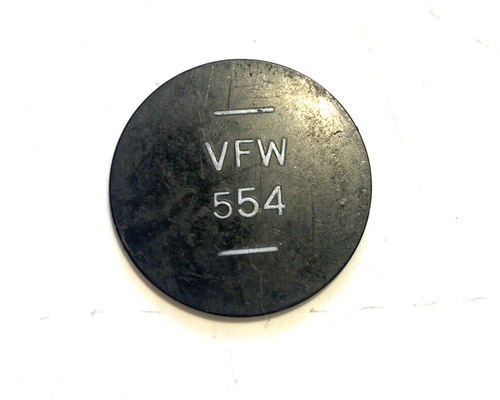 VFW POST 554 . - BEER - VINTAGE DRINK TOKEN CHIP ADVERTISEMENT | eBay