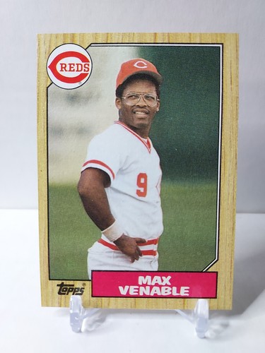 1987 Topps Baseball #226 Max Venable Cincinnati Reds | eBay