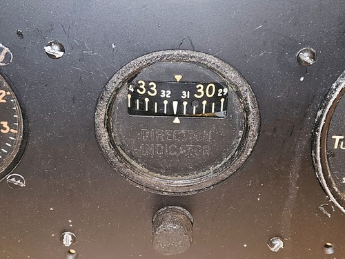 WW2 WWII RAF Spitfire Aircraft Cockpit Blind Flying Instrument Panel ...