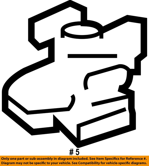 Nissan 62228ZL00A Genuine OEM Radiator Support Clip for sale online | eBay