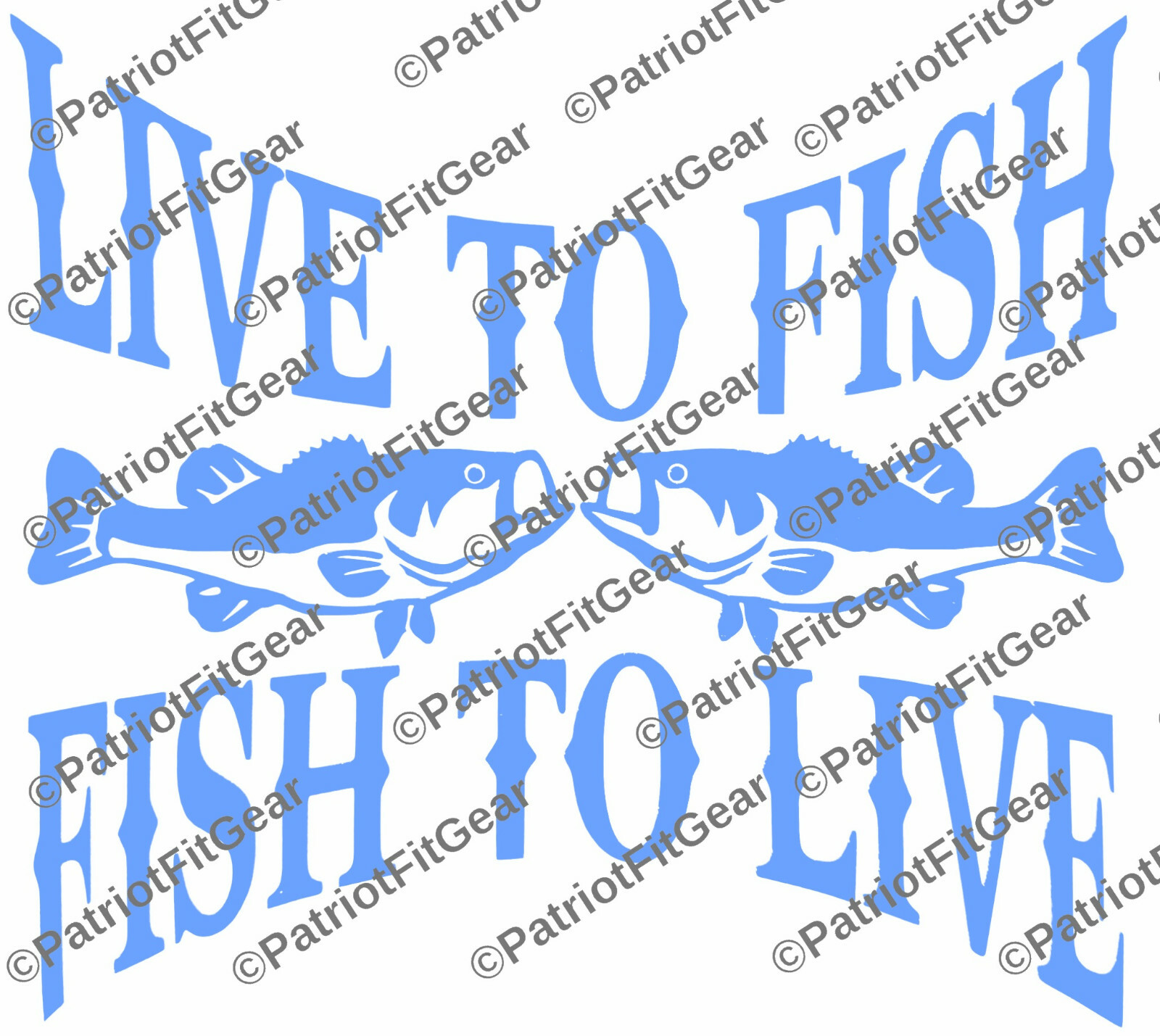 Fishing,Live to Fish,Fish to Live,Fisherman,Angler,Fish On,Custom Vinyl ...
