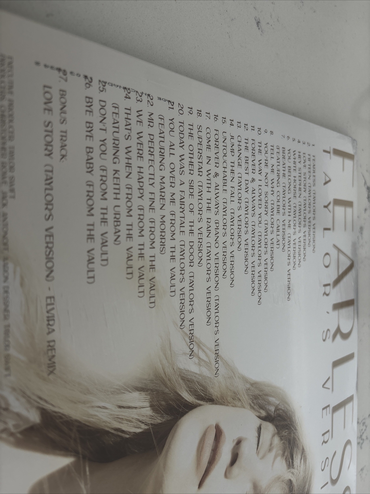 RARE “Taylor Swift: Fearless (Taylor's Version)” LP Vinyl [Gold Colored ...