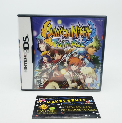 Summon Night: Twin Age Nintendo DS 2008 Atlus - BRAND NEW / SEALED ...