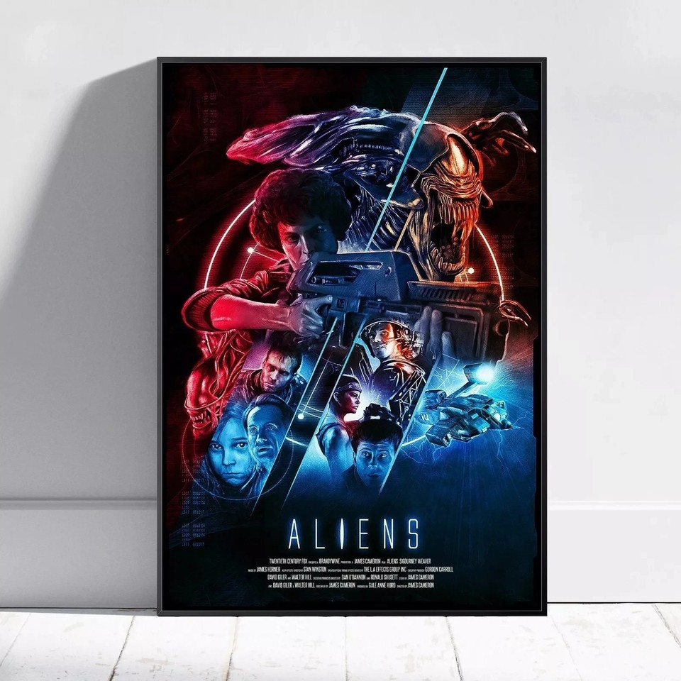 Alien Poster, Xenomorph Wall Art, Movie Poster Gift | eBay
