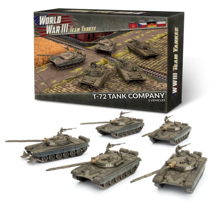 WW3: Soviet T-72 Tank Company - Team Yankee - Brand New - Flames of War ...