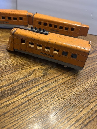 Vintage Prewar Lionel 1700 Orange Three Piece Junior Streamliner ...