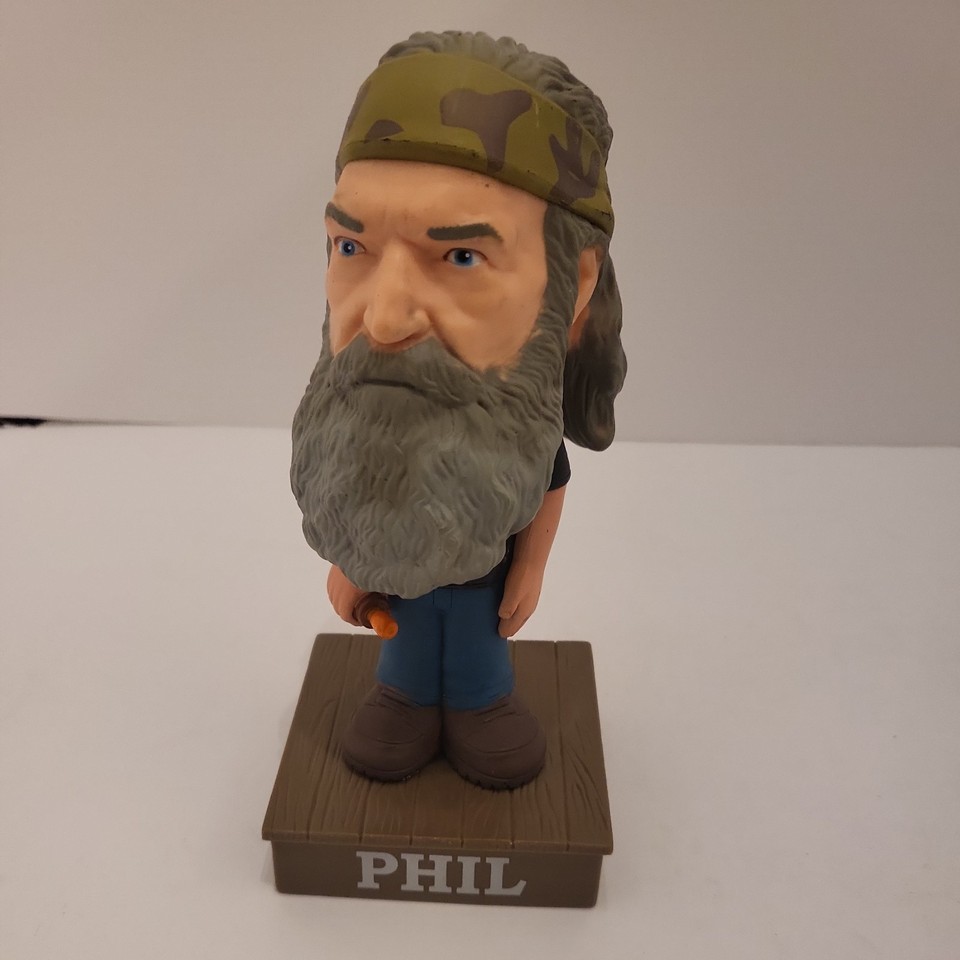 Duck Dynasty Talking Bobble Head (Uncle Si, Phil, Jase) | eBay