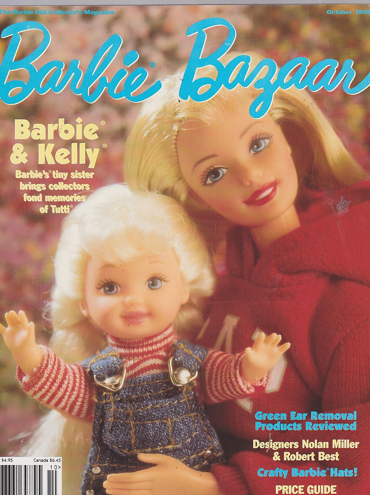 OCT 1998 - BARBIE BAZAAR vintage doll magazine | eBay